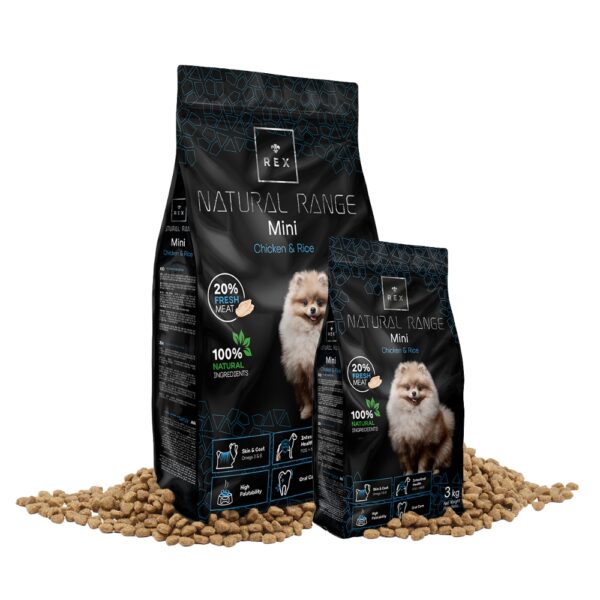 Rex Natural Range Mini Pollo y Arroz - Bestialis